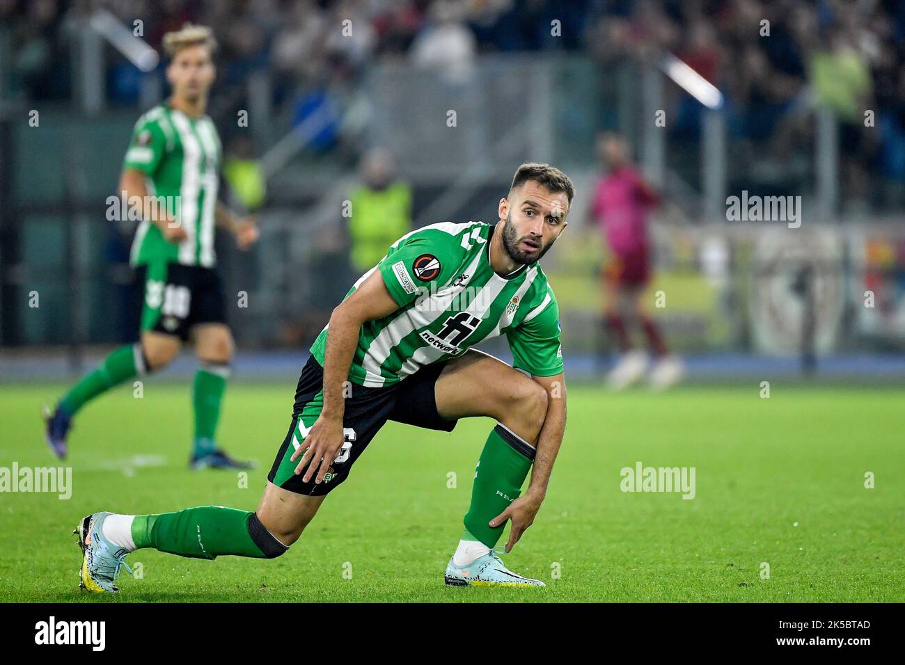 German Pezzella of Real Betis Balompie during the Europa League Group C ...