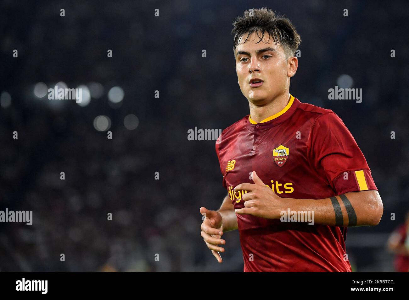 Paulo Dybala of AS Roma looks on during the Europa League Group C ...