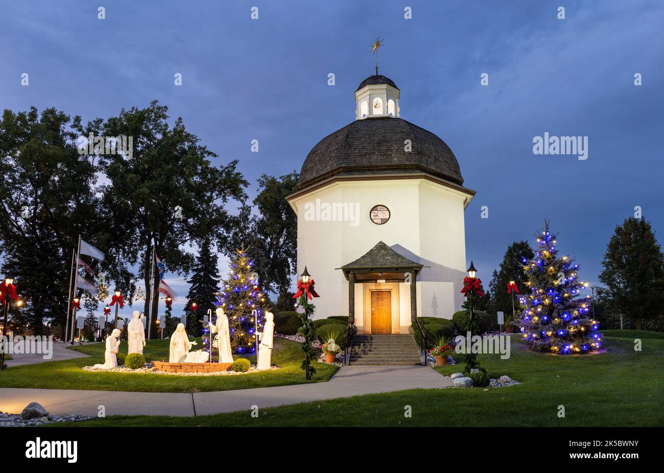 Bronner's Silent Night Memorial Chapel Frankenmuth Michigan Replica of ...