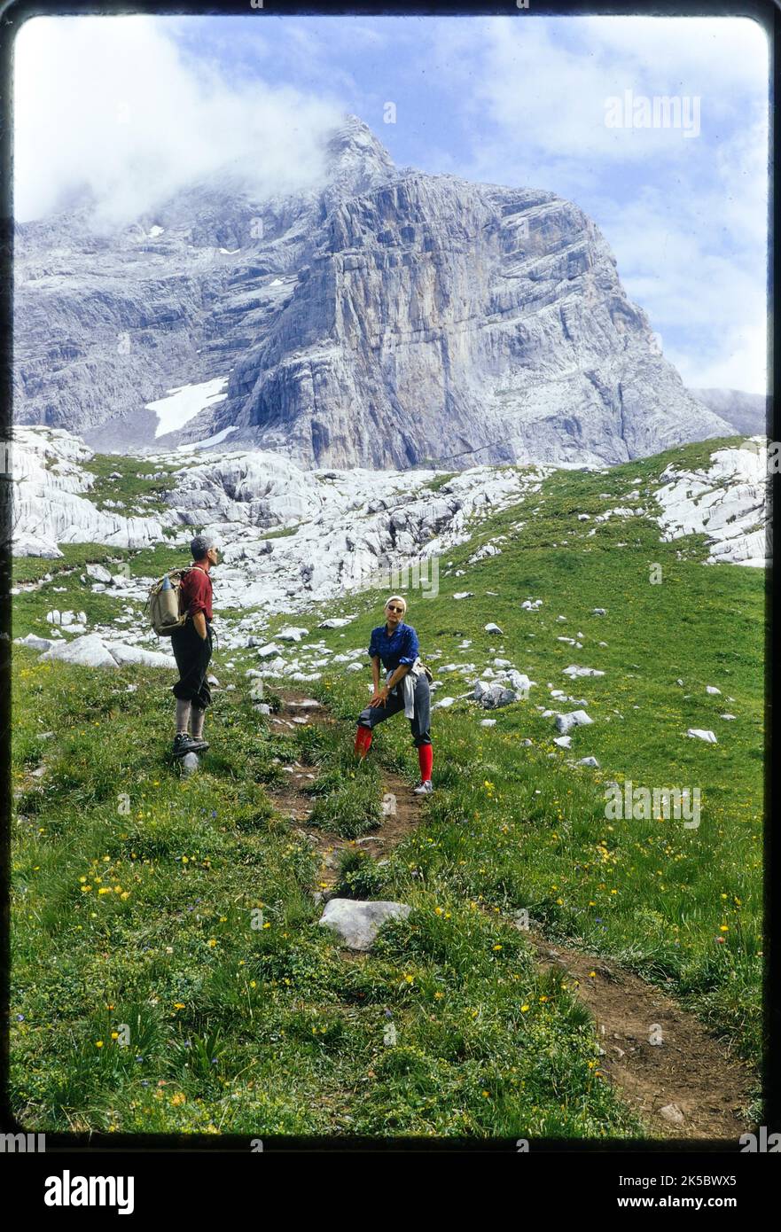 La Clusaz, Aravis chain, Pointe percée summit, Haute-Savoie, France ...