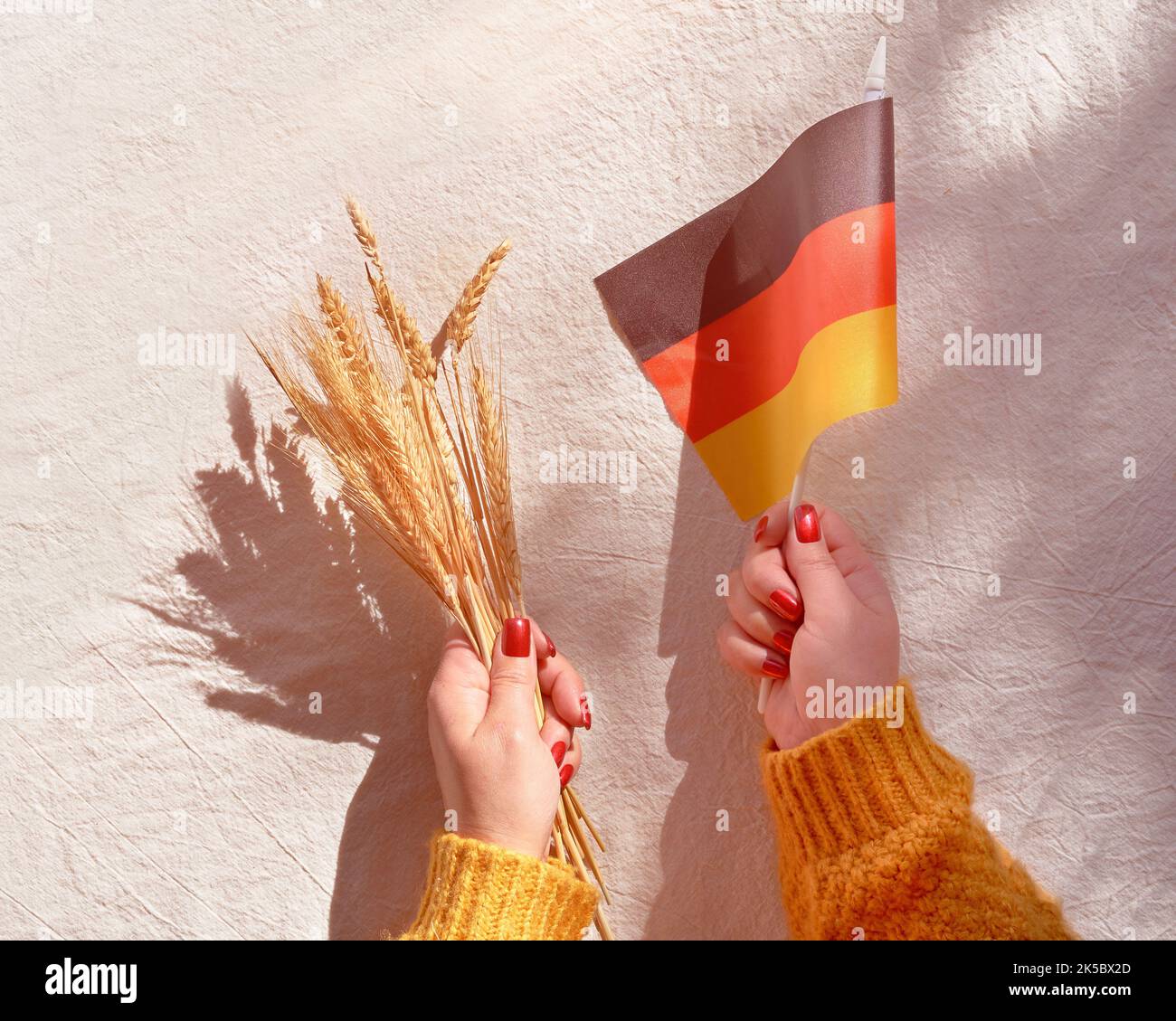 Happy Erntedankfest, Harvest Thanksgiving Day in German language ...