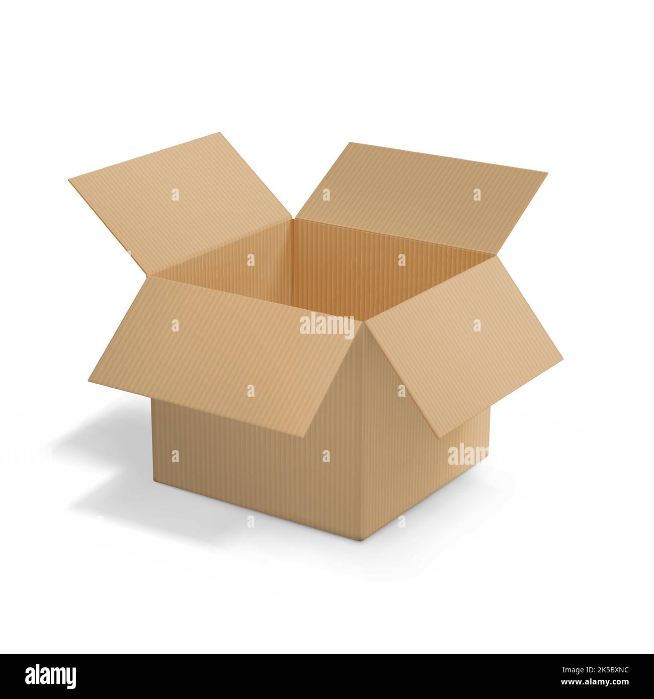 Side view corrugated cardboard Stock Vector Images - Alamy