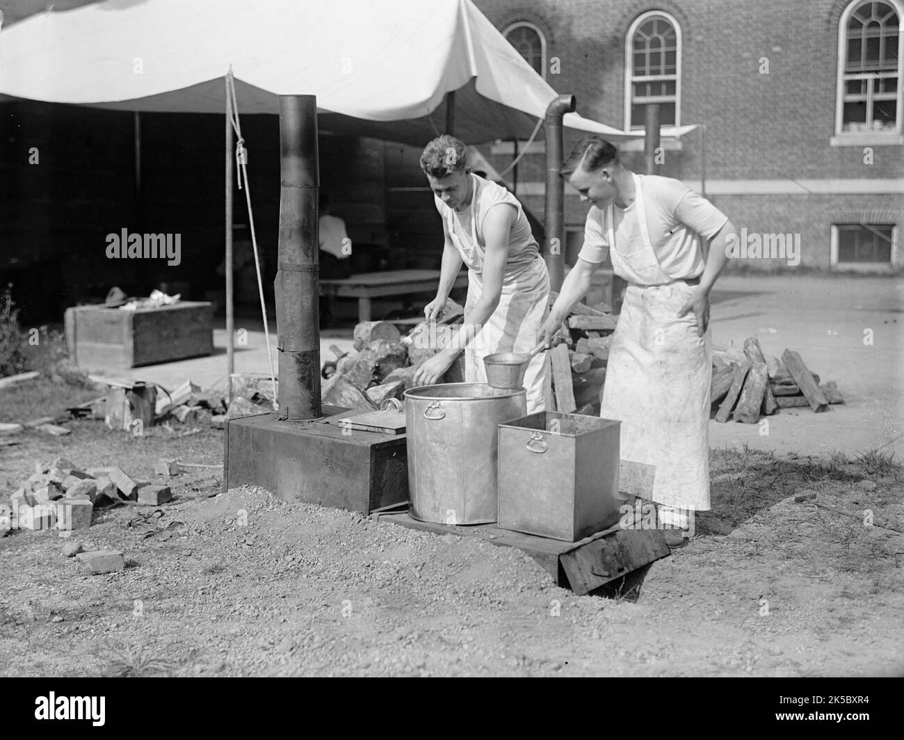 Camp, 1917 or 1918 Stock Photo - Alamy