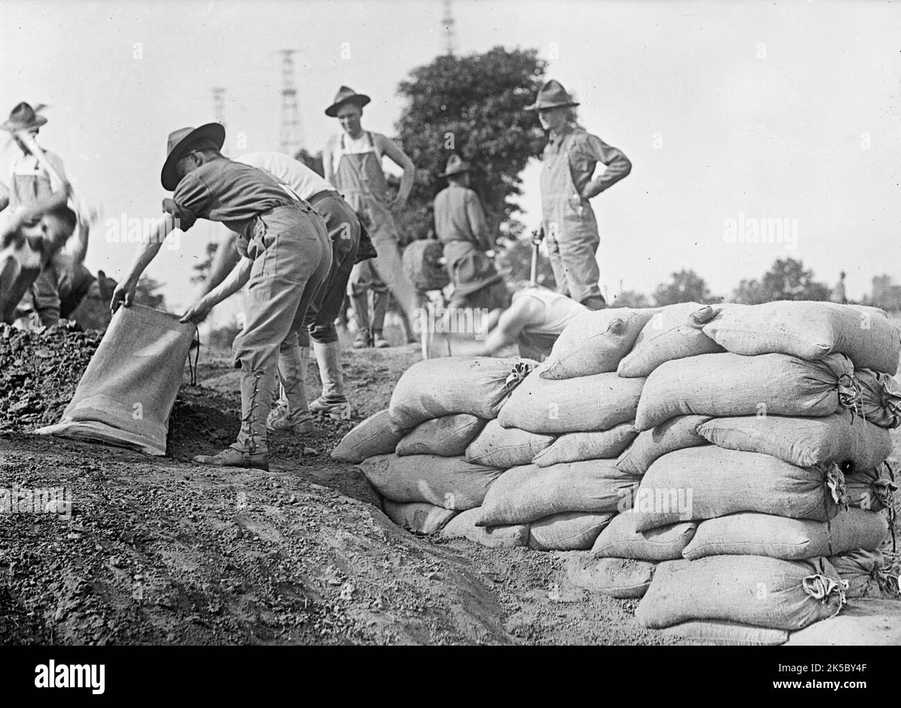 Camp, 1917 or 1918 Stock Photo - Alamy