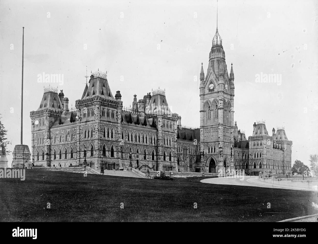 Dominion Of Canada, Parliament Buildings, 1914. Parliament Hill, Ottowa ...