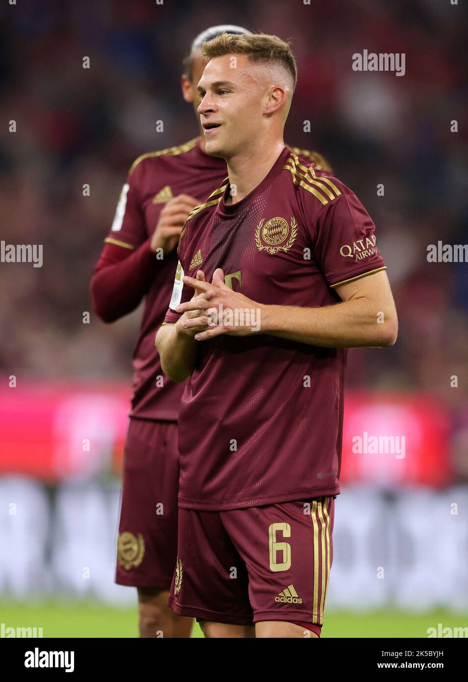 Joshua Kimmich of Bayern Muenchen FC Bayern Muenchen - Bayer Leverkusen ...