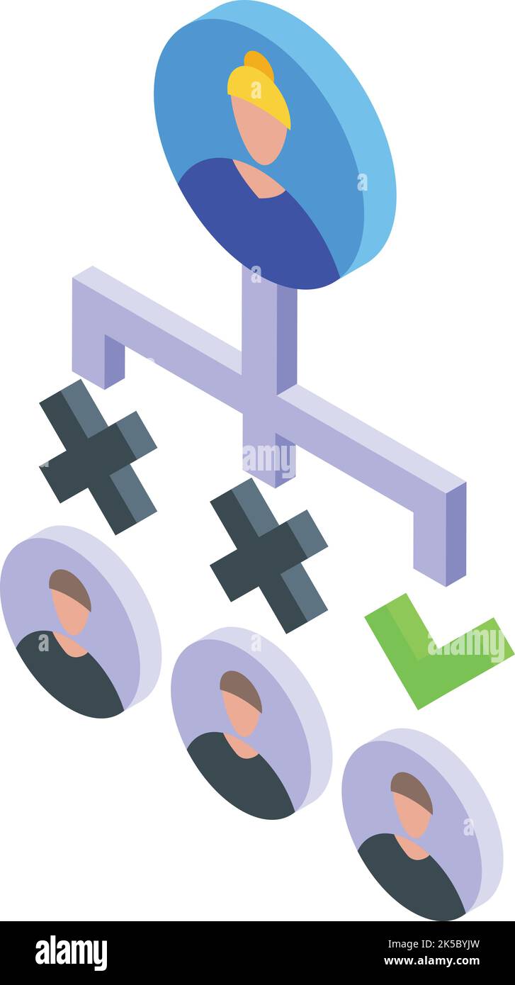 Support chat scheme icon isometric vector. Call customer. Service ...