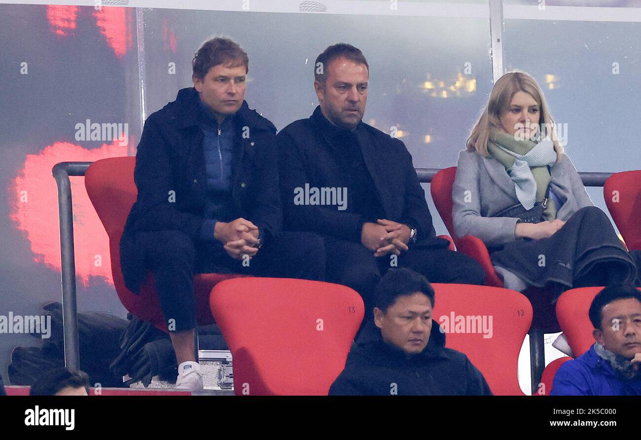 Head coach Hansi Flick of Germany FC Bayern Muenchen - Bayer Leverkusen ...