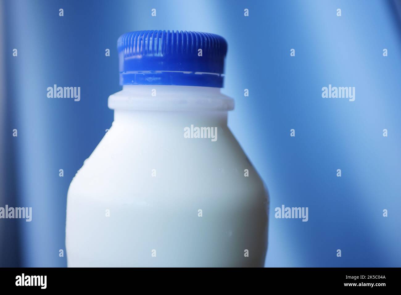 full cream milk in a plastic container Stock Photo - Alamy