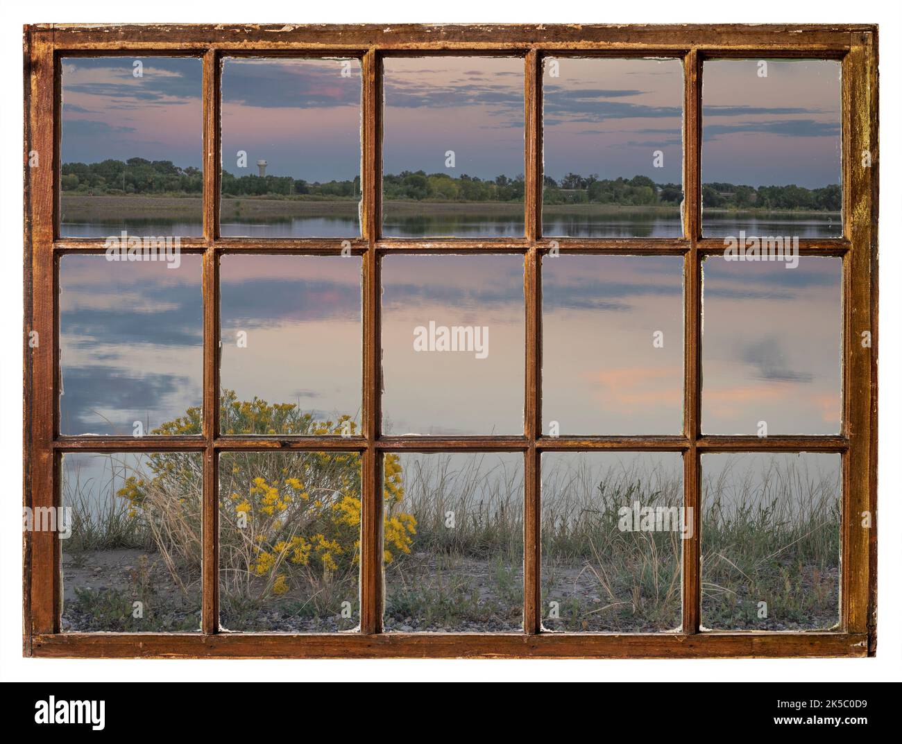 Tower with a window Cut Out Stock Images & Pictures - Alamy