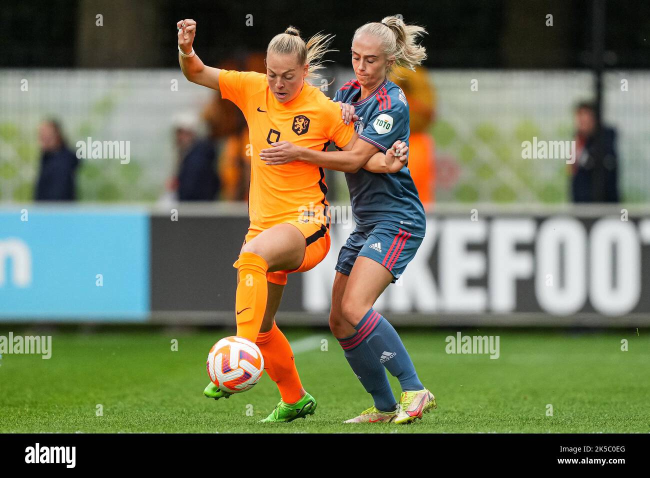 Zeist - Jill Baijings of Holland women, Cheyenne van den Goorbergh of ...