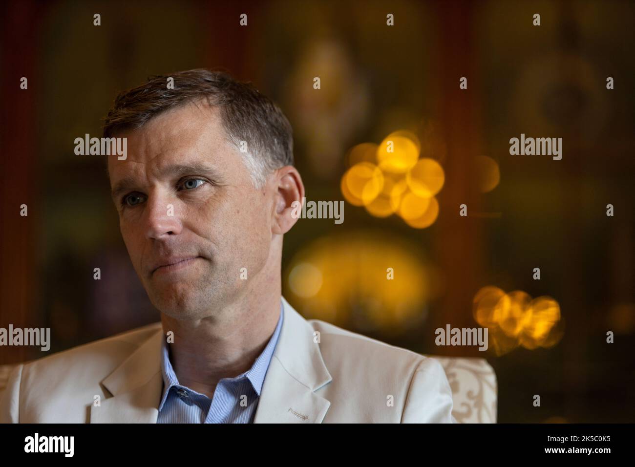 Quebec City mayor Bruno Marchand during an interview at the City hall ...