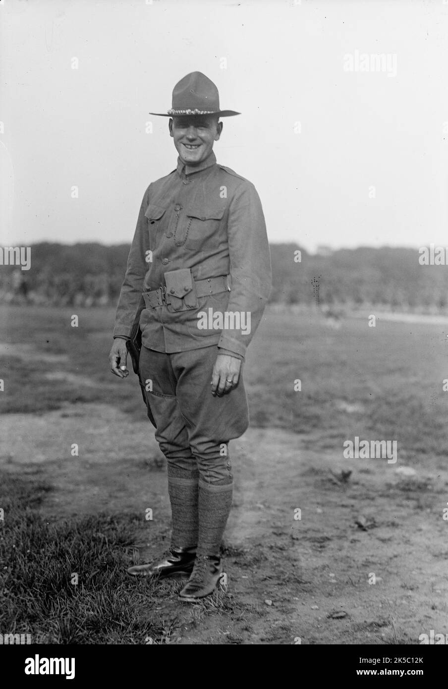 Clark, Bennett, of Fort Myer Tr. Camp, 1917 Stock Photo - Alamy