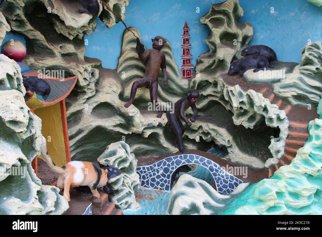 at haw par villa in singapore Stock Photo - Alamy