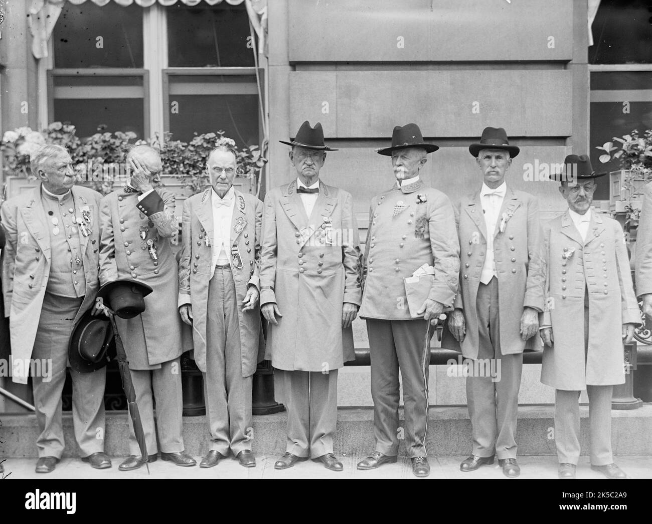 Confederate Reunion - The Commander In Chief, General Harrison And ... Confederate Reunion - The Commander In Chief, General Harrison And ...
