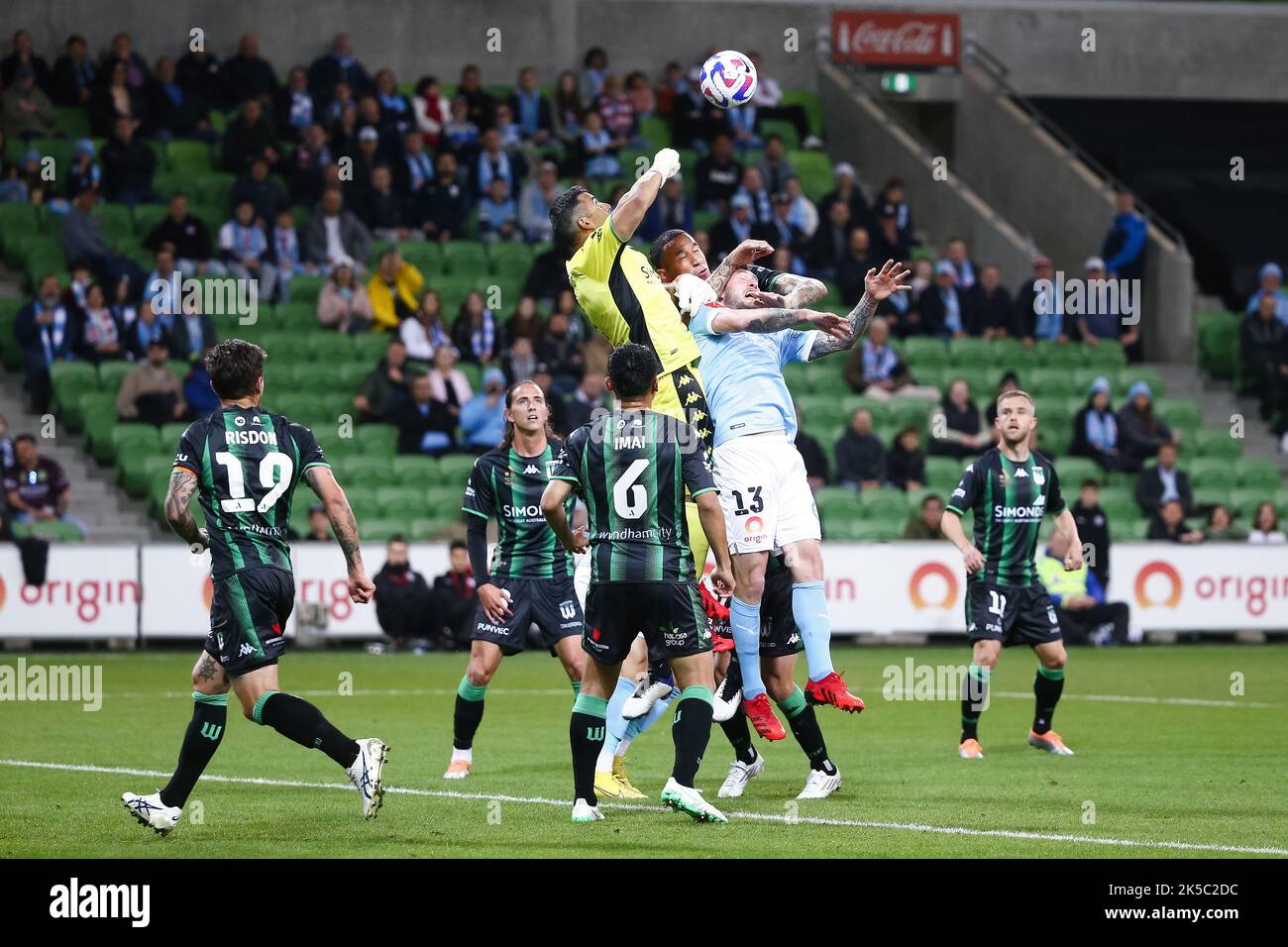 Melbourne, Australia, 7 October, 2022. Tom Glover of Melbourne City FC ...