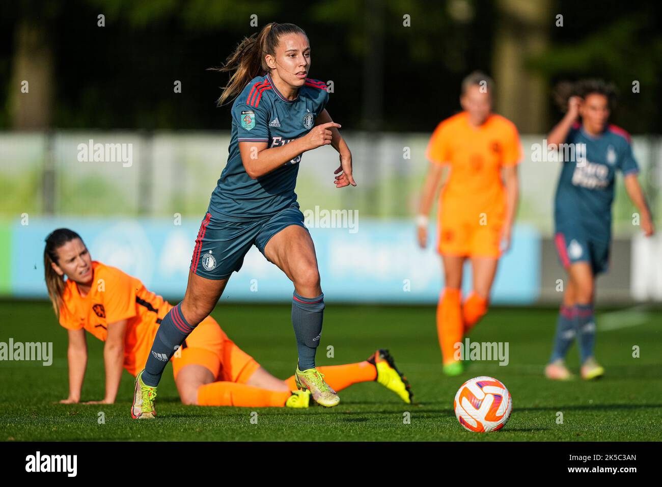 Zeist - Sophie Cobussen of Feyenoord V1 during the match between Oranje ...