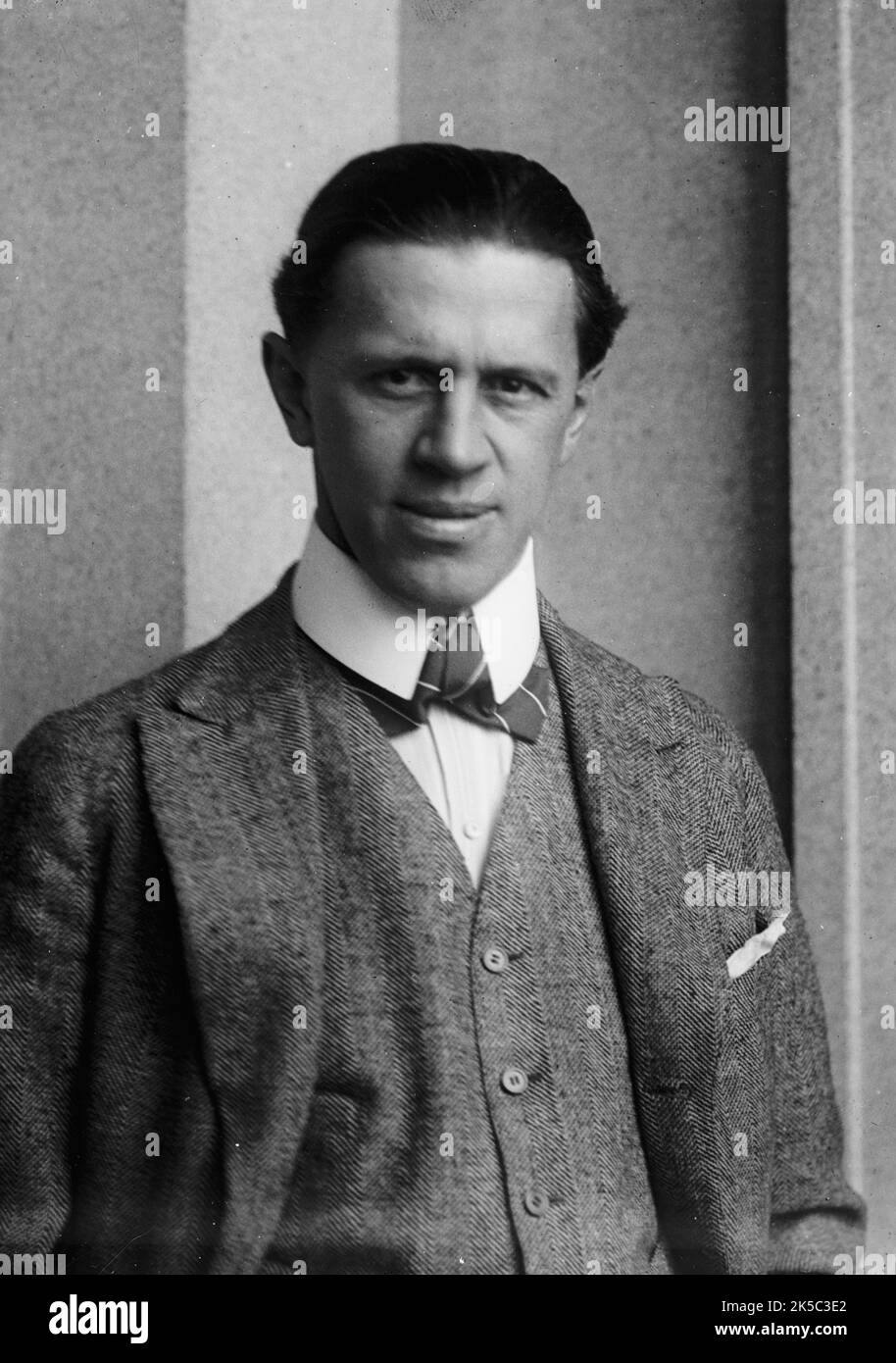 George Creel, Chairman, Committee On Public Information, 1917. American ...