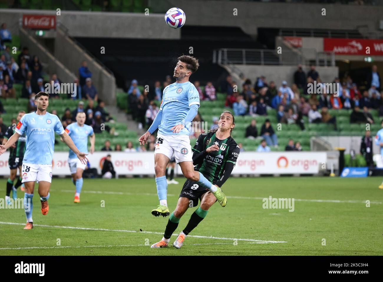Melbourne, Australia, 7 October, 2022. Callum Talbot of Melbourne City ...