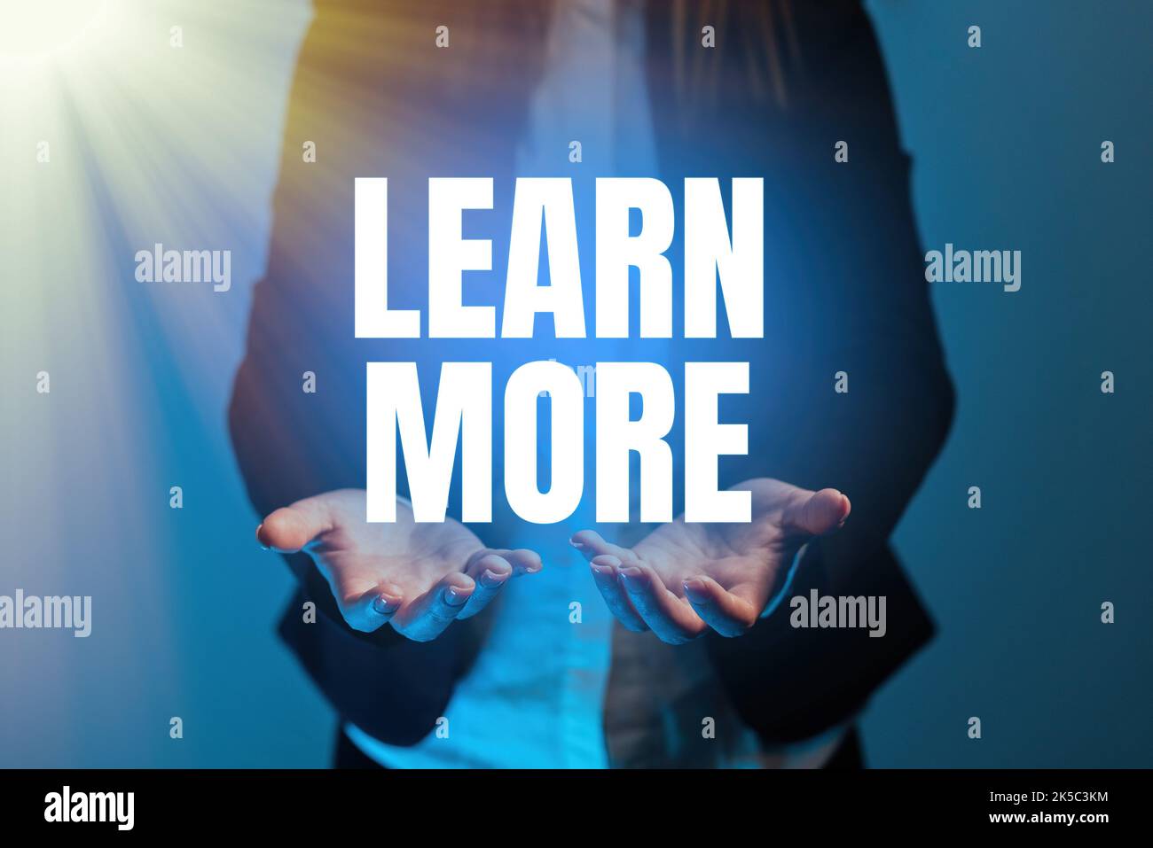 Writing displaying text Learn More, Word Written on Deepen knowledge of ...