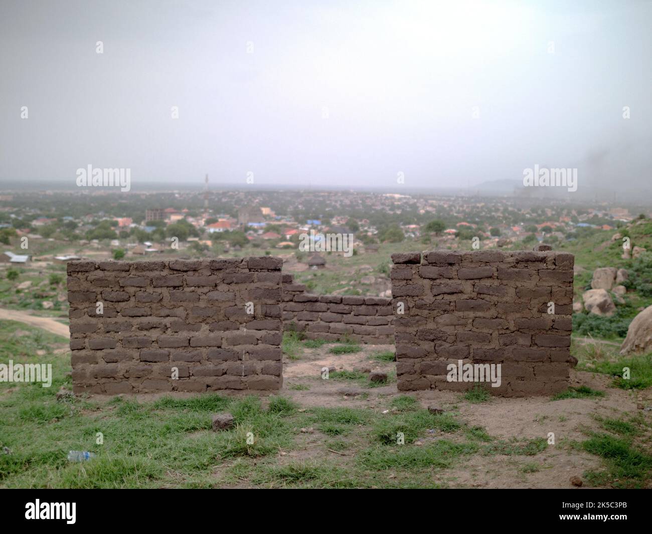 The Juba city seen from mountain Stock Photo - Alamy