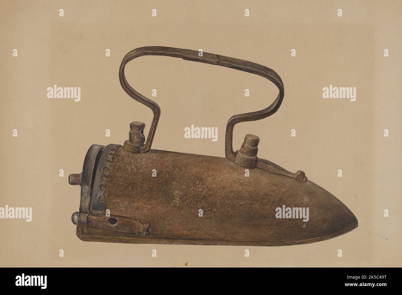 Hand Iron, c. 1939 Stock Photo - Alamy