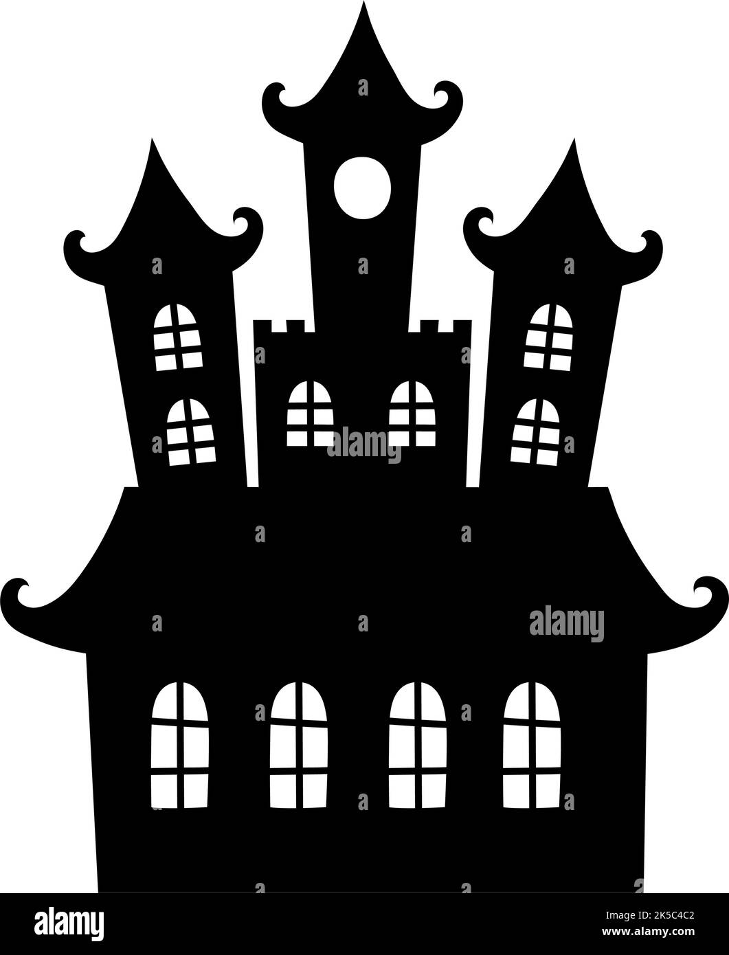 black castle design Stock Vector Image & Art - Alamy