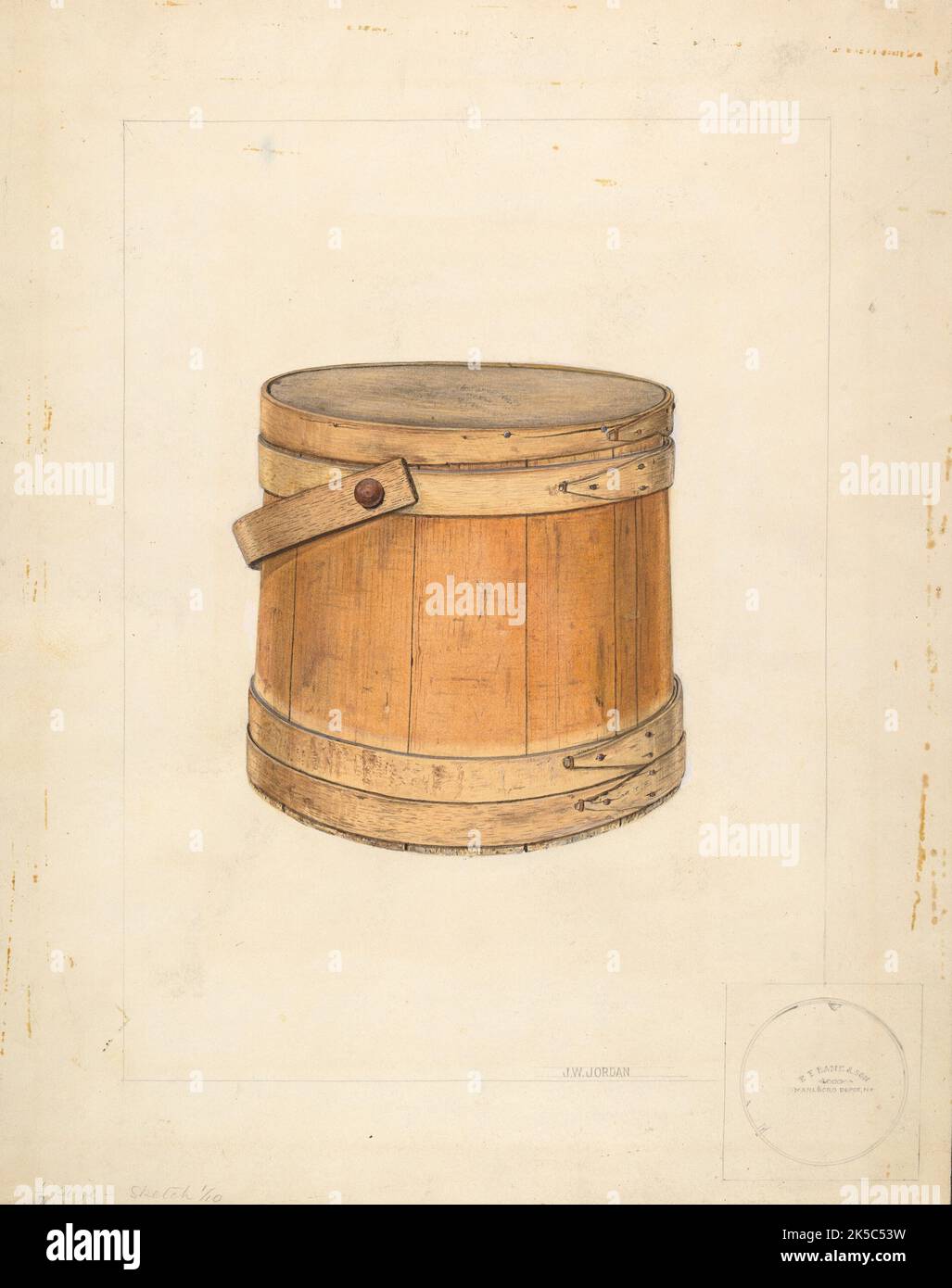 Sugar Bucket, c. 1937 Stock Photo - Alamy
