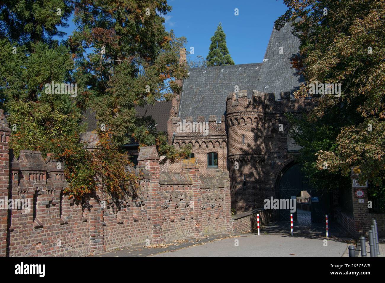 antique beautiful castle in paffendorf near Bergheim Stock Photo - Alamy