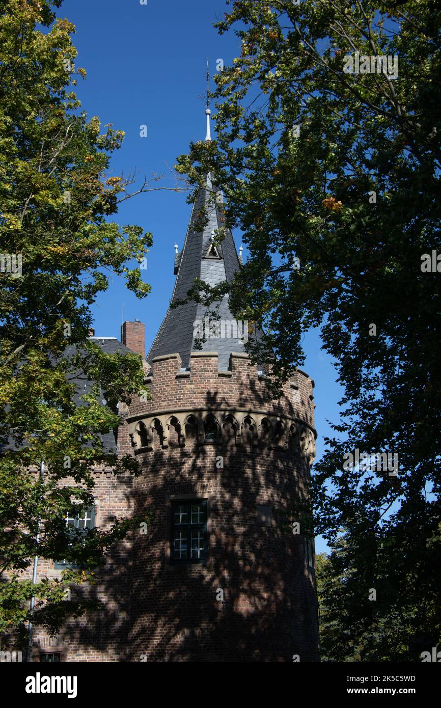 antique beautiful castle in paffendorf near Bergheim Stock Photo - Alamy