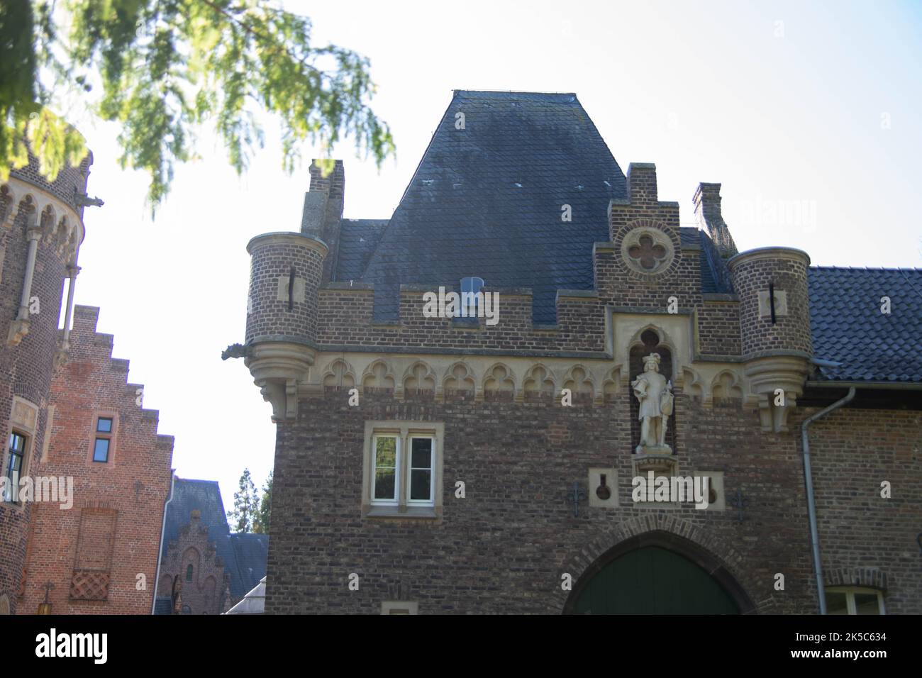 antique beautiful castle in paffendorf near Bergheim Stock Photo - Alamy