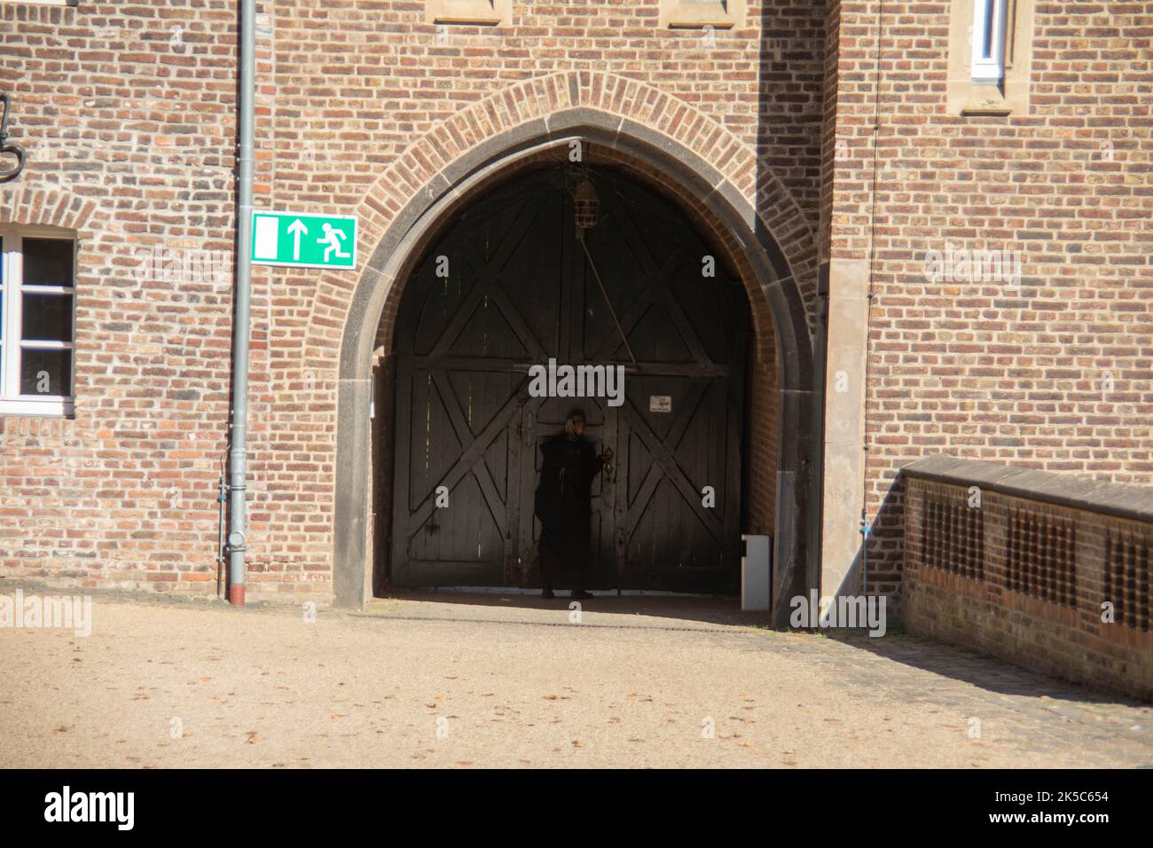 antique beautiful castle in paffendorf near Bergheim Stock Photo - Alamy