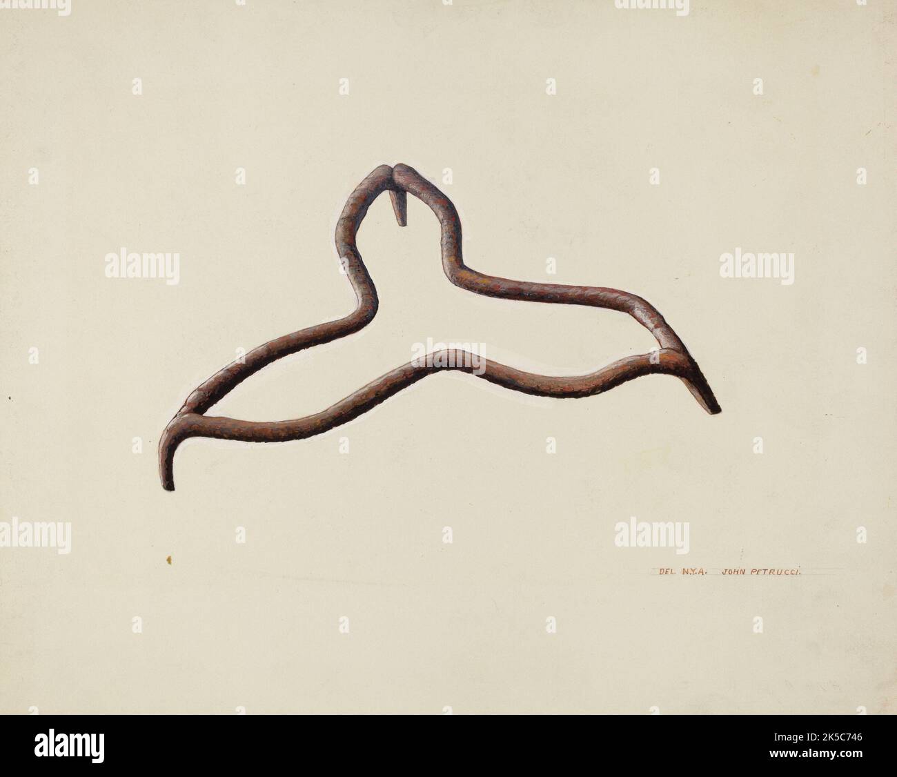 Flat Iron Stand, c. 1939 Stock Photo - Alamy