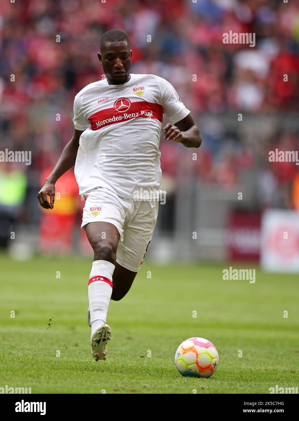 Serhou Guirassy of VFB Stuttgart FC Bayern Muenchen - VfB Stuttgart ...