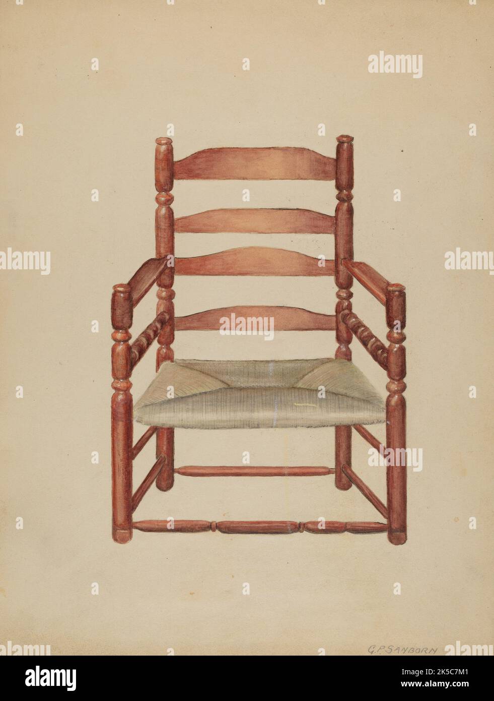 Straw bottom chair hi-res stock photography and images - Alamy