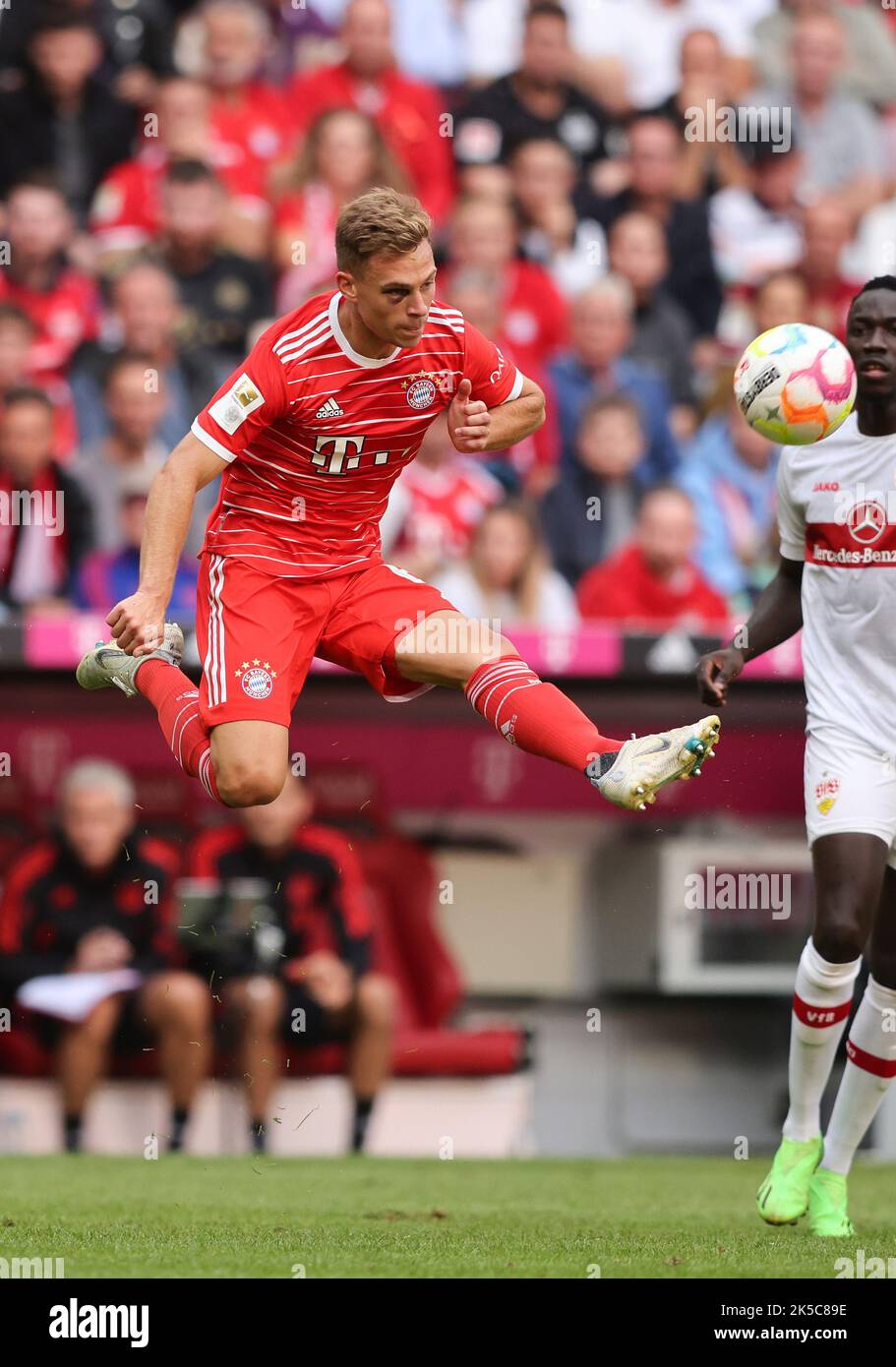 Joshua Kimmich of Bayern Muenchen FC Bayern Muenchen - VfB Stuttgart ...