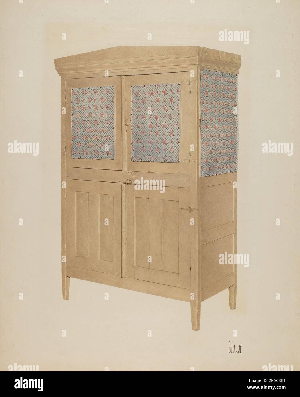 Kitchen Safe, c. 1940 Stock Photo - Alamy