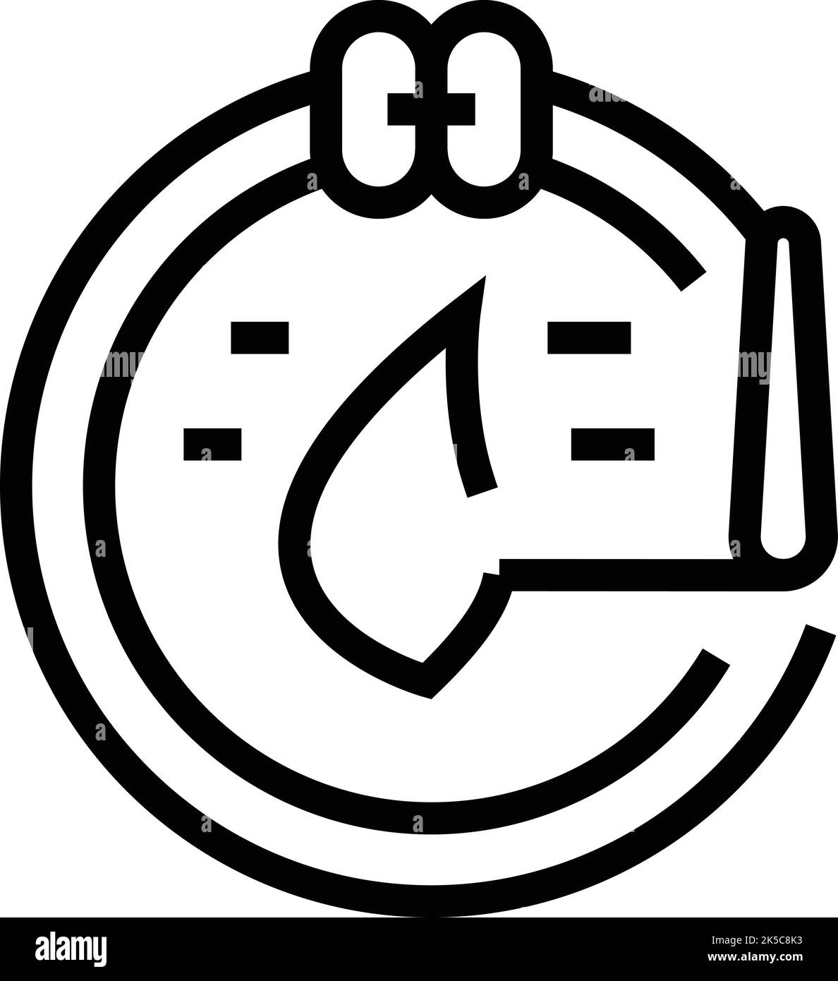 Kids embroidery icon outline vector. Craft art. Fabric studio Stock ...