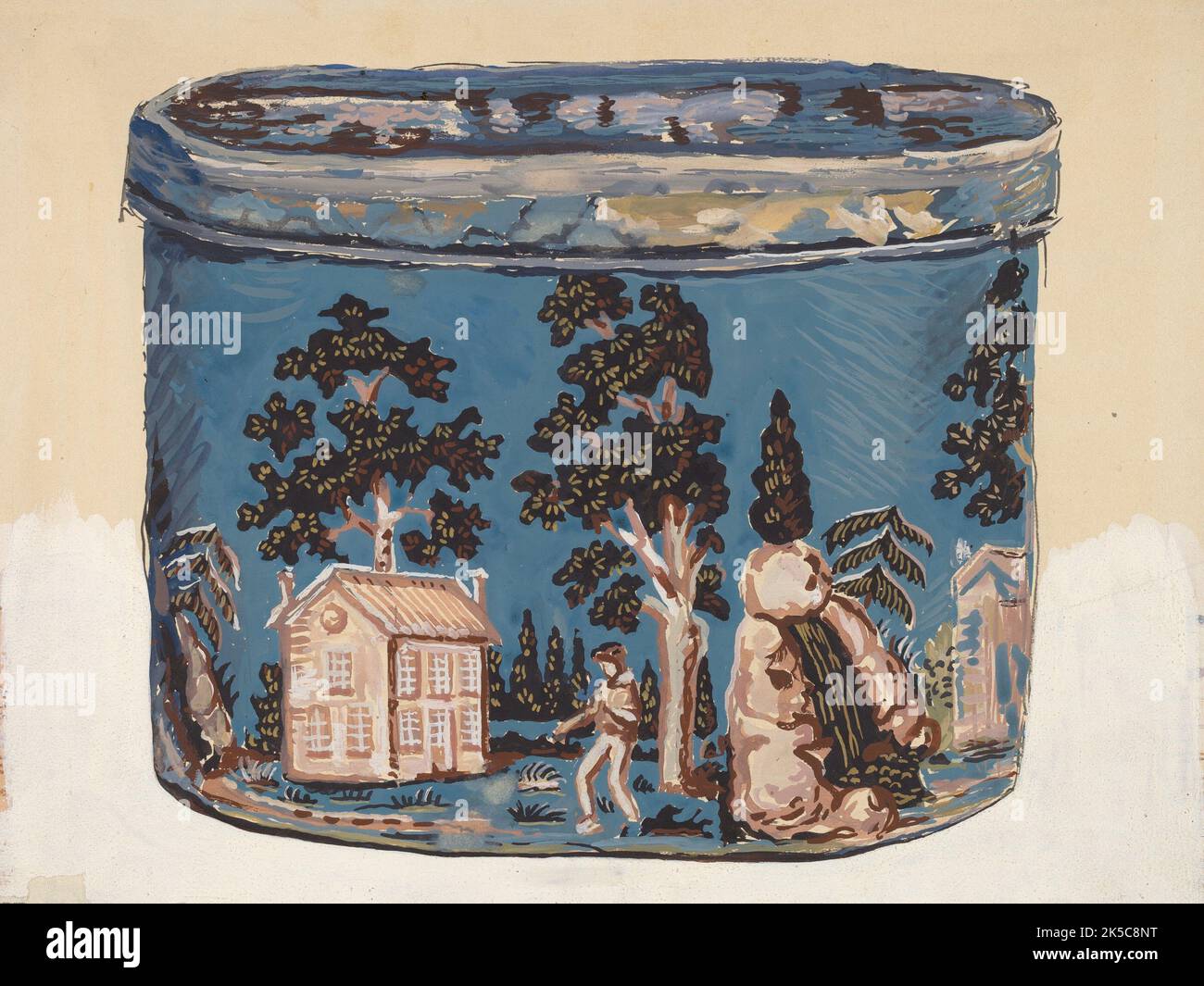 Bonnet Box, c. 1936 Stock Photo - Alamy