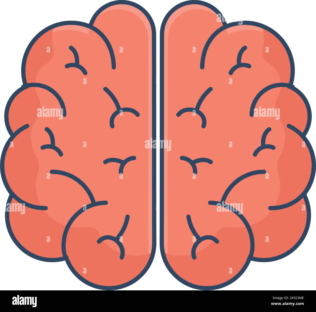 human brain design Stock Vector Image & Art - Alamy