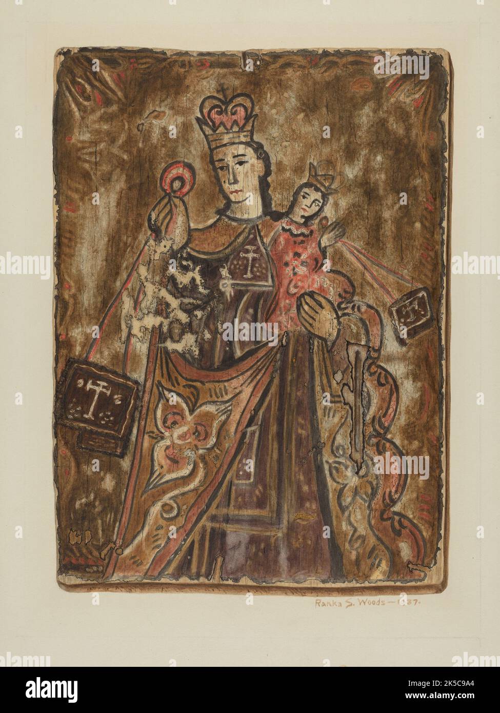 Retablo santo hi-res stock photography and images - Alamy