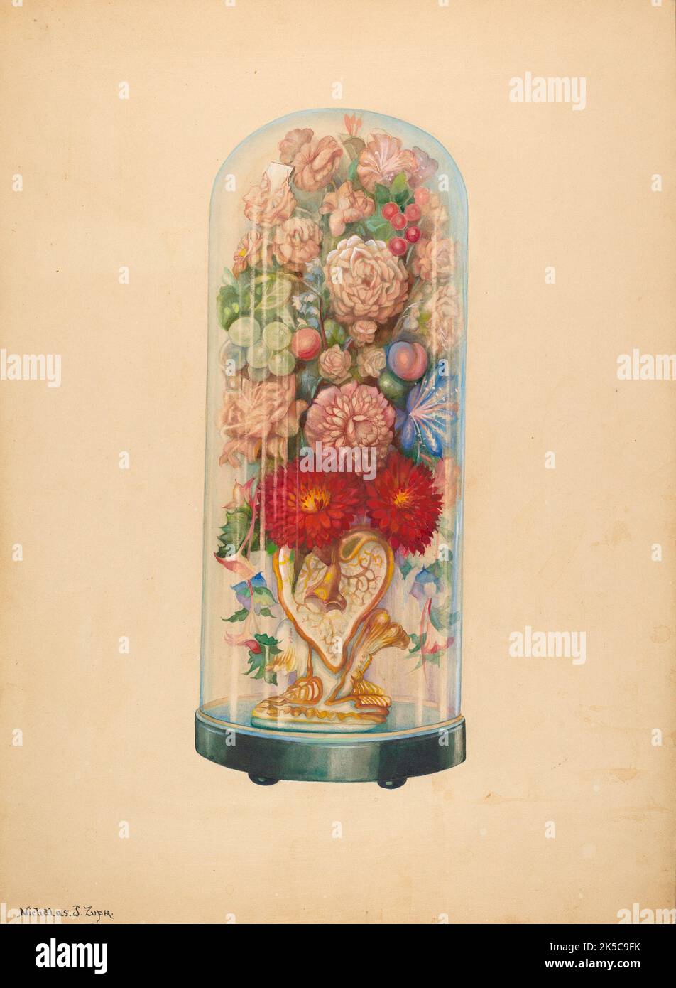 Bell Jar, c. 1939 Stock Photo - Alamy