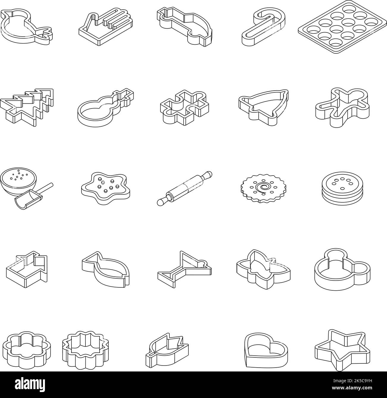 Different molds Stock Vector Images - Alamy