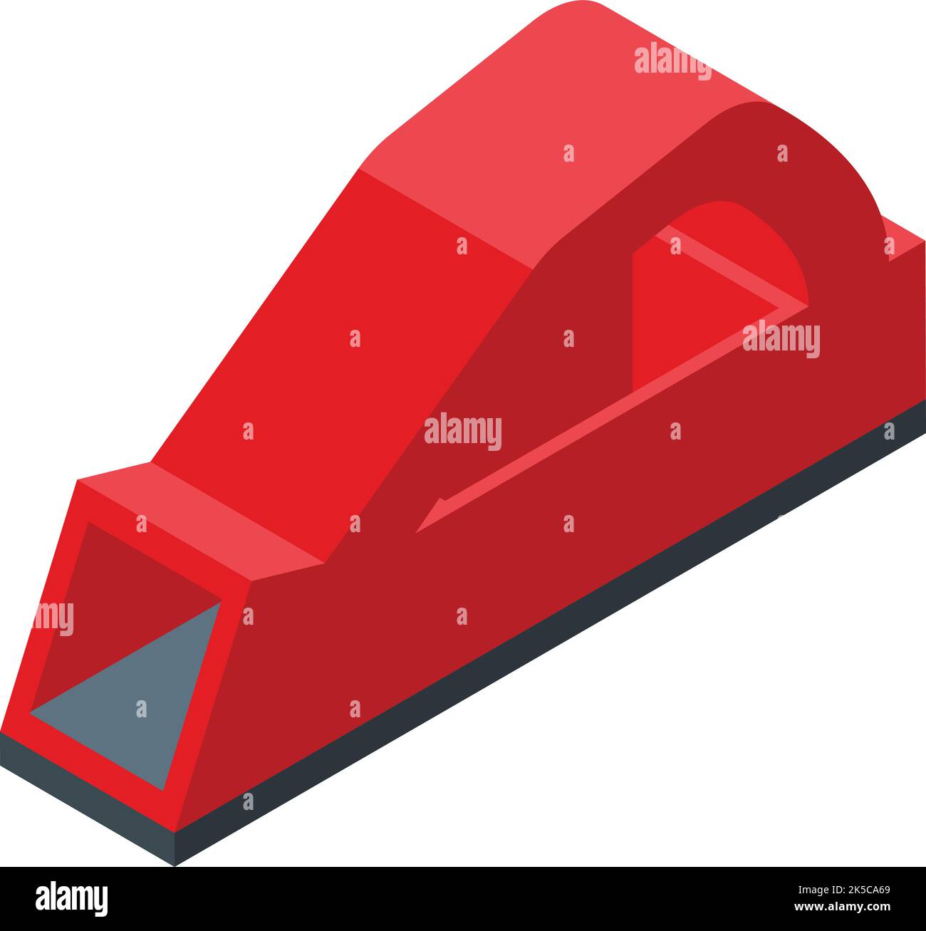 Carpenter tool icon isometric vector. Wall construction. Plaster house ...