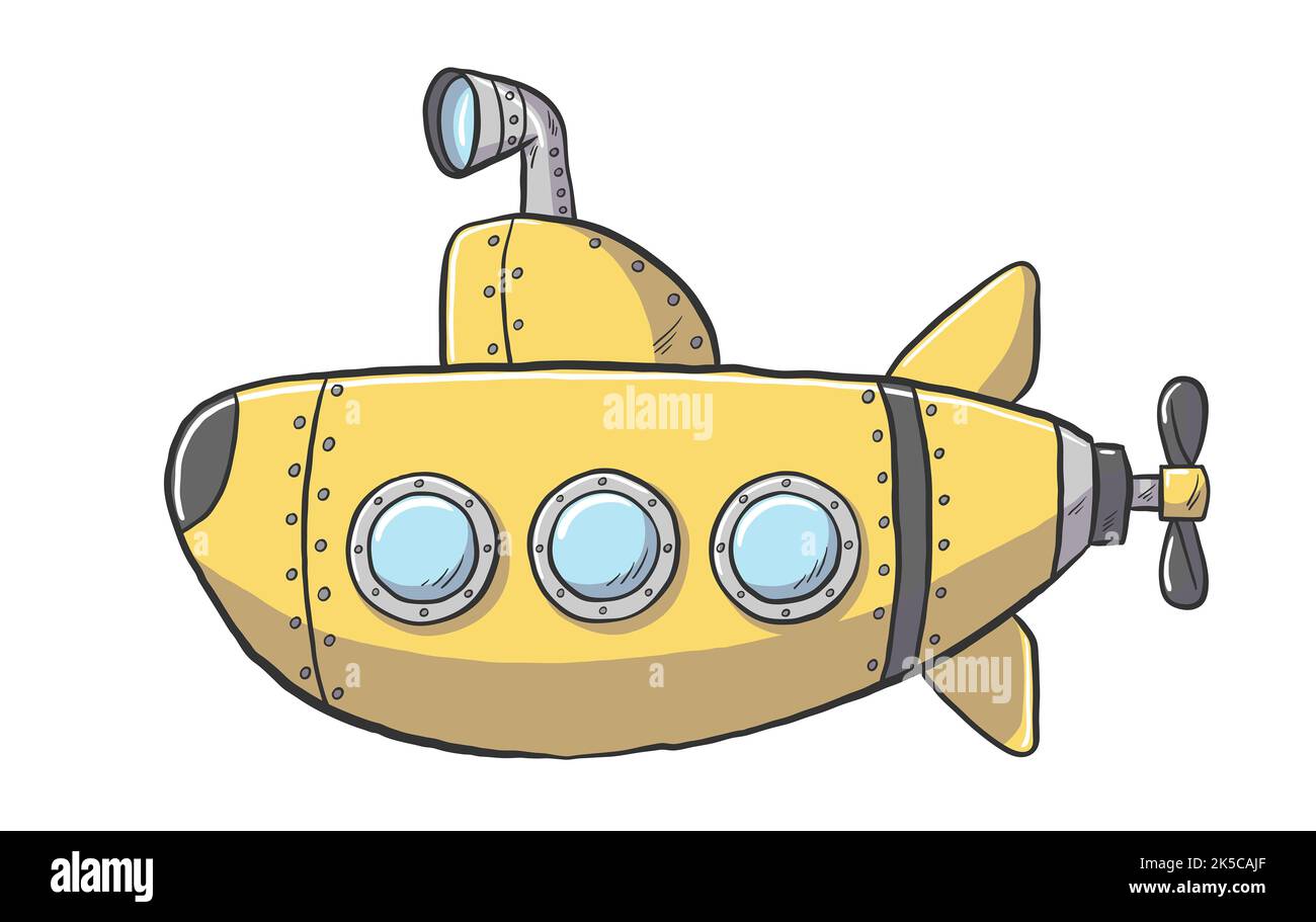 Cartoon uboat hi-res stock photography and images - Alamy