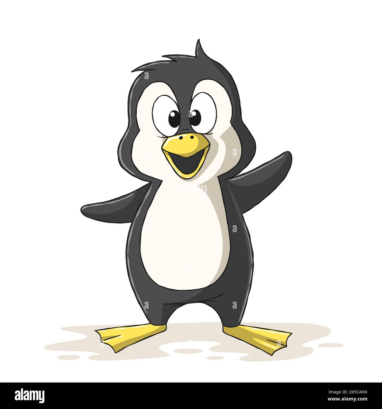 Cute Animated Penguin