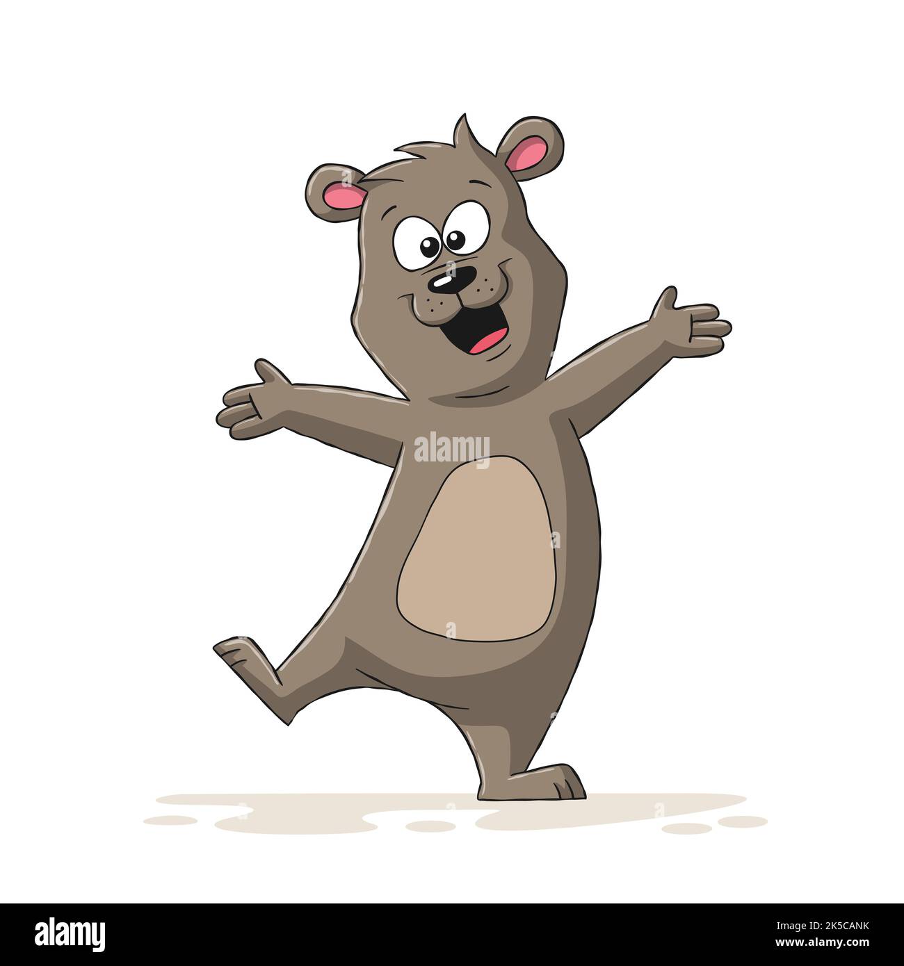 Cartoon bear hi-res stock photography and images - Alamy