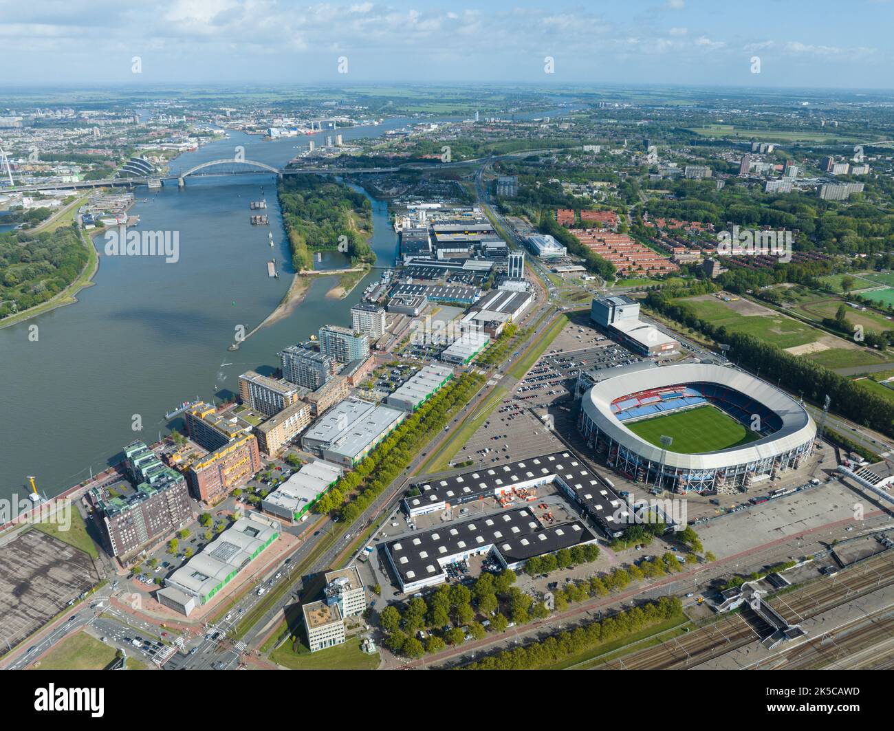 Rotterdam, 17th of September 2022, The Netherlands. Stadion Feijenoord ...