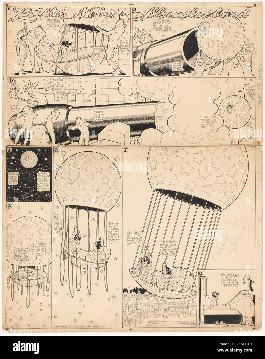 Little Nemo in Slumberland: "I don't like this, one little tiny bit ...