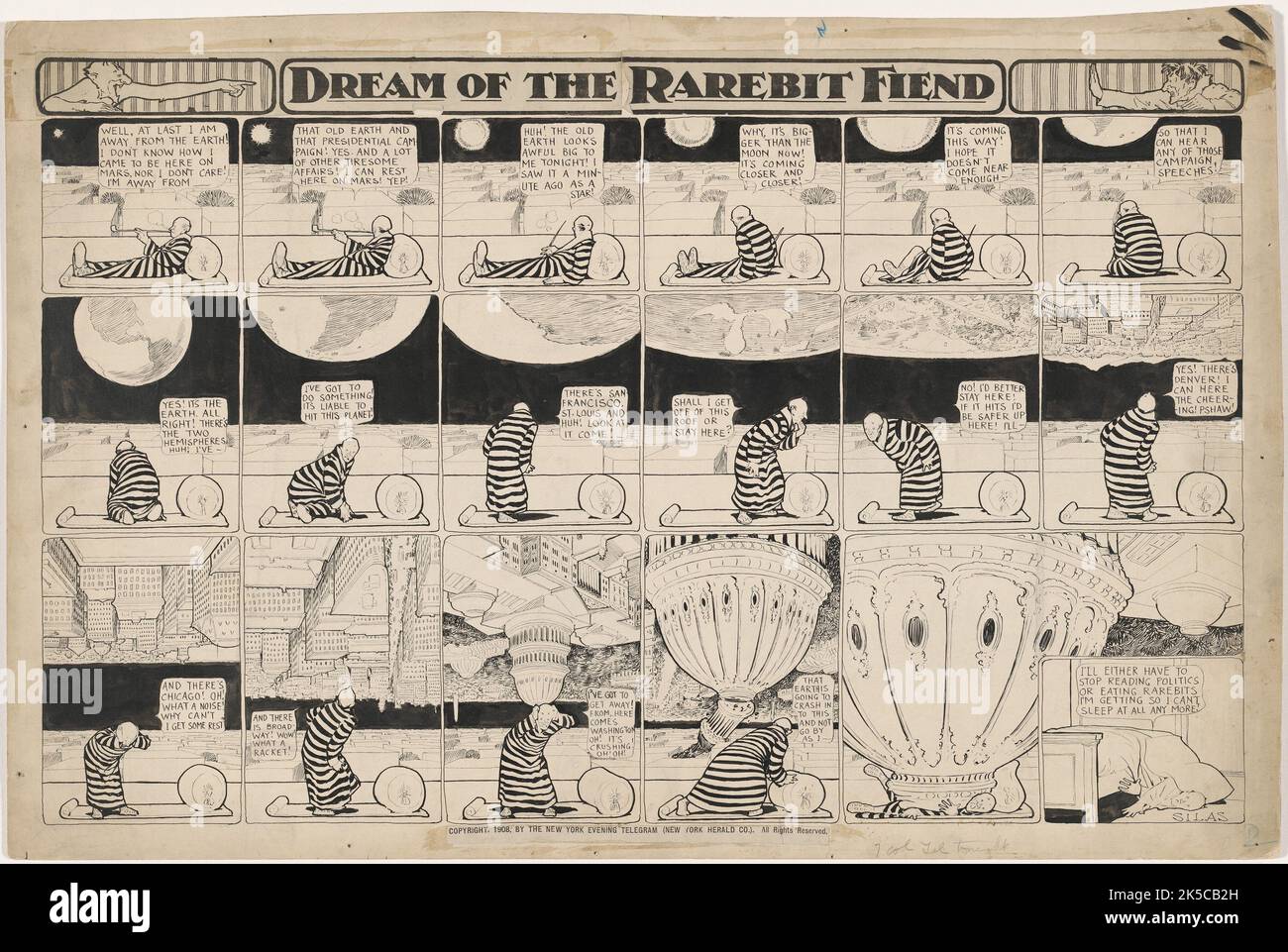 Dream of the rarebit fiend hi-res stock photography and images - Alamy